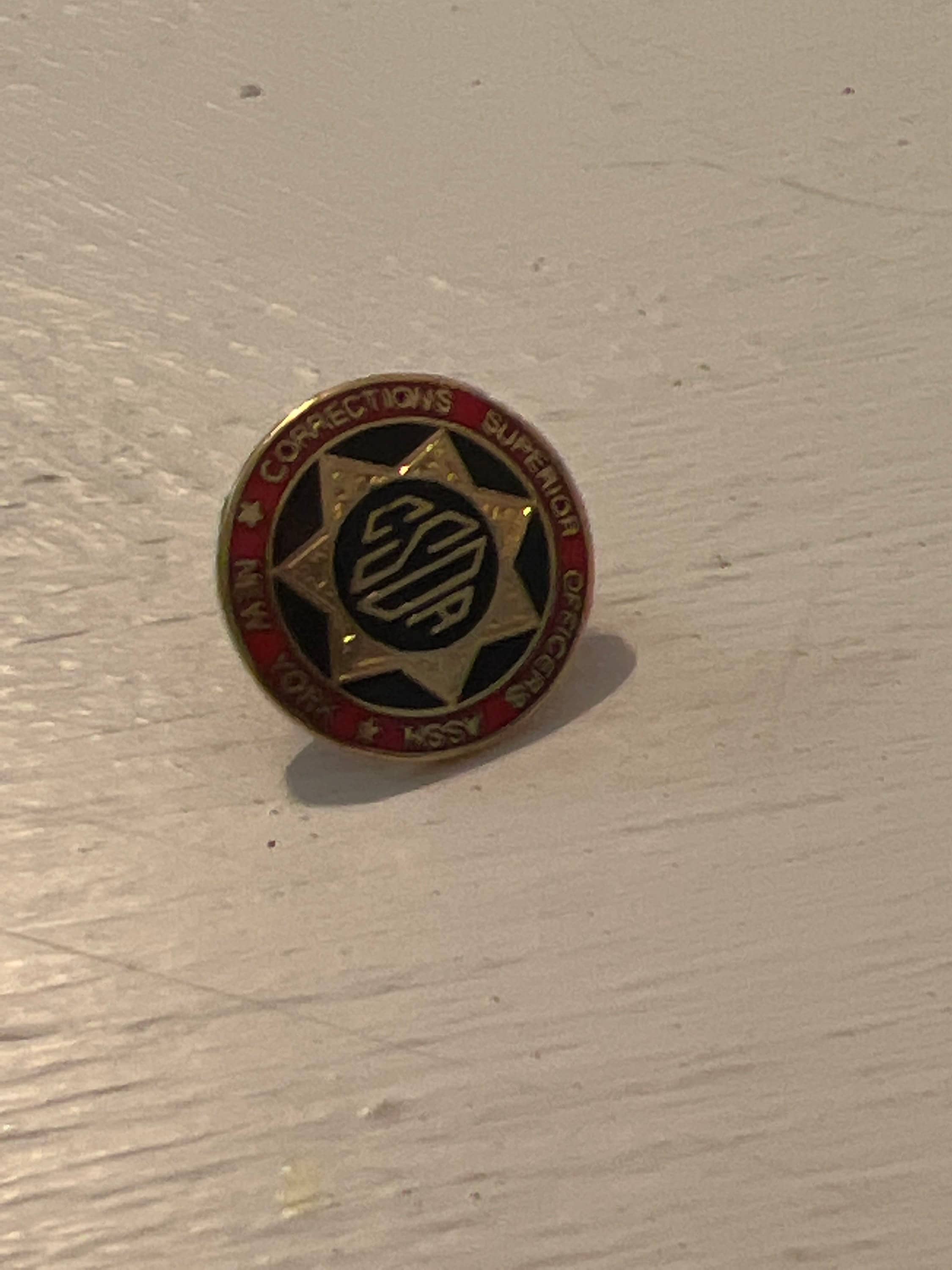 New York Corrections Officer Pin - Etsy