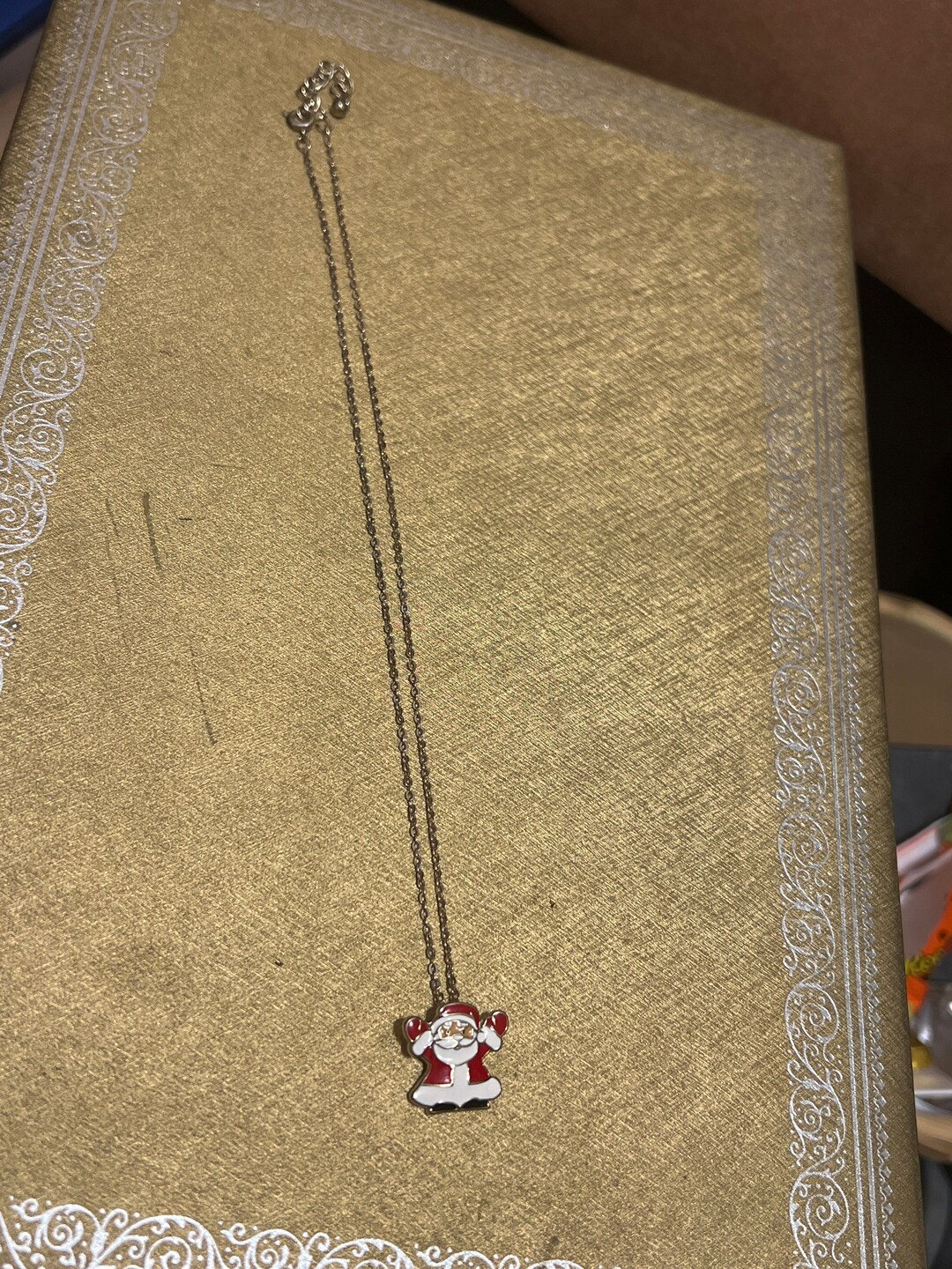Santa Necklace - Etsy