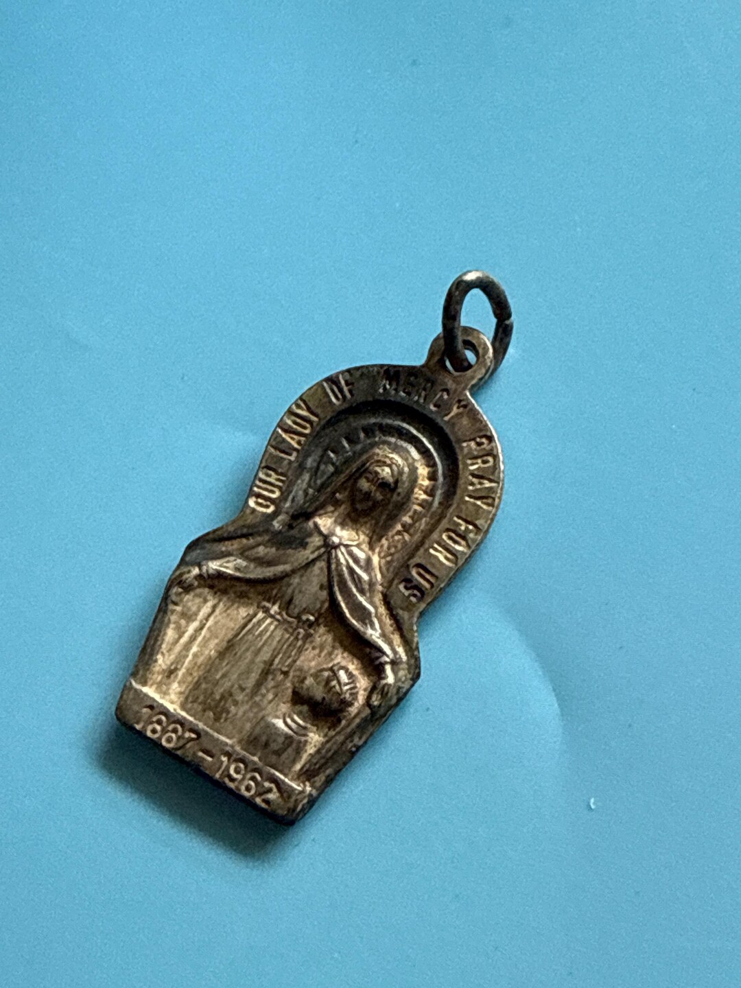 Our Lady of Mercy Pendant - Etsy
