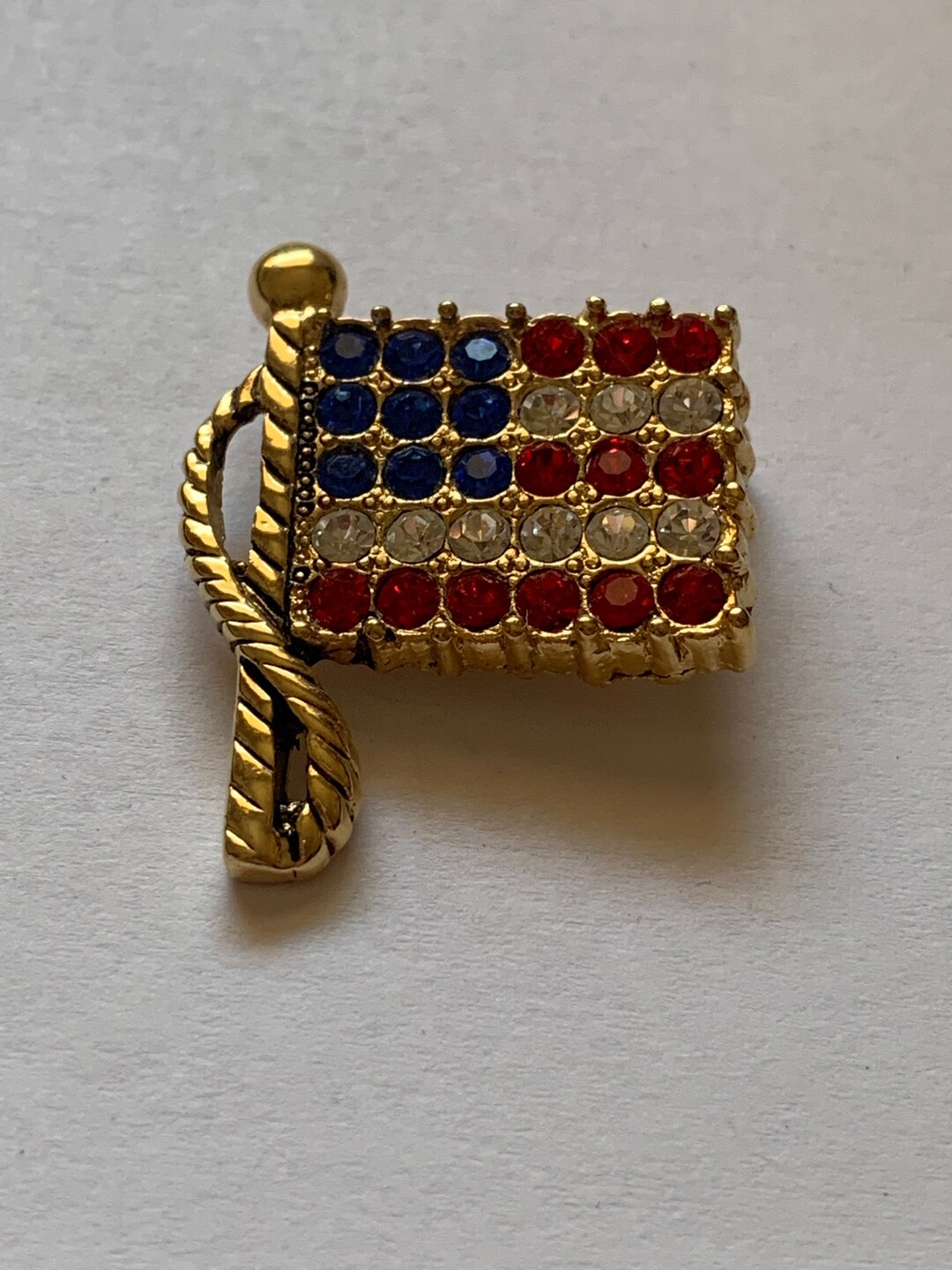 American Flag Pin - Etsy