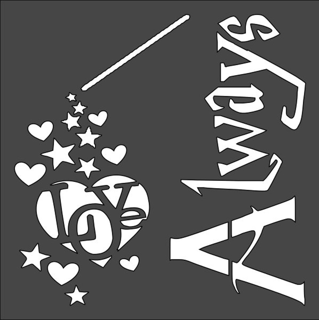 8x8 Clear Plastic Stencil Magic Wizard 6mil-sa665 - Etsy