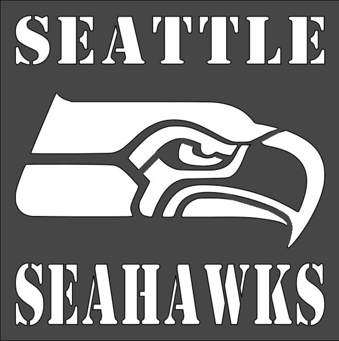 8x8 Clear Plastic Stencil Seattle Seahawks 6mil-sa62 - Etsy