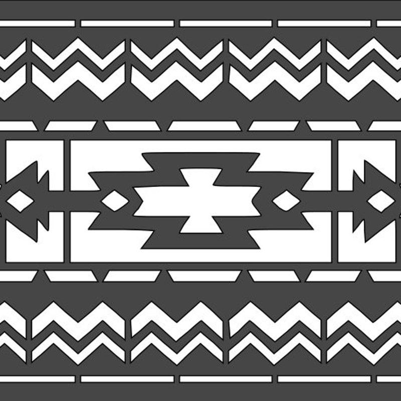 Southwestern Stencil - Etsy