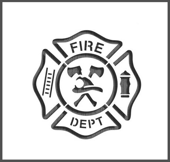 8x8 Clear Plastic Stencil Fire Dept. 6mil-sn492 - Etsy
