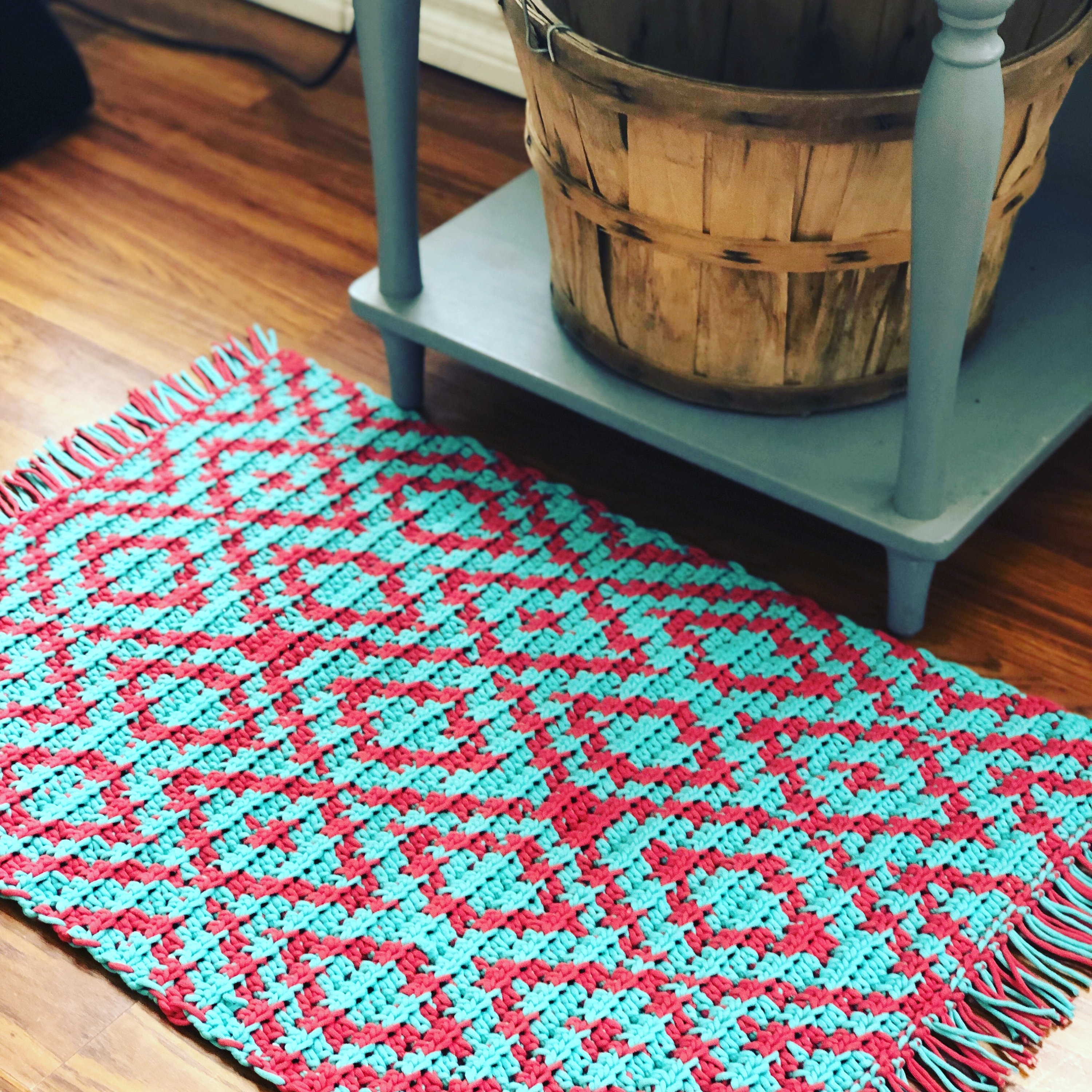 The Rhombus Rug ****crochet PDF Pattern Only***** - Etsy UK