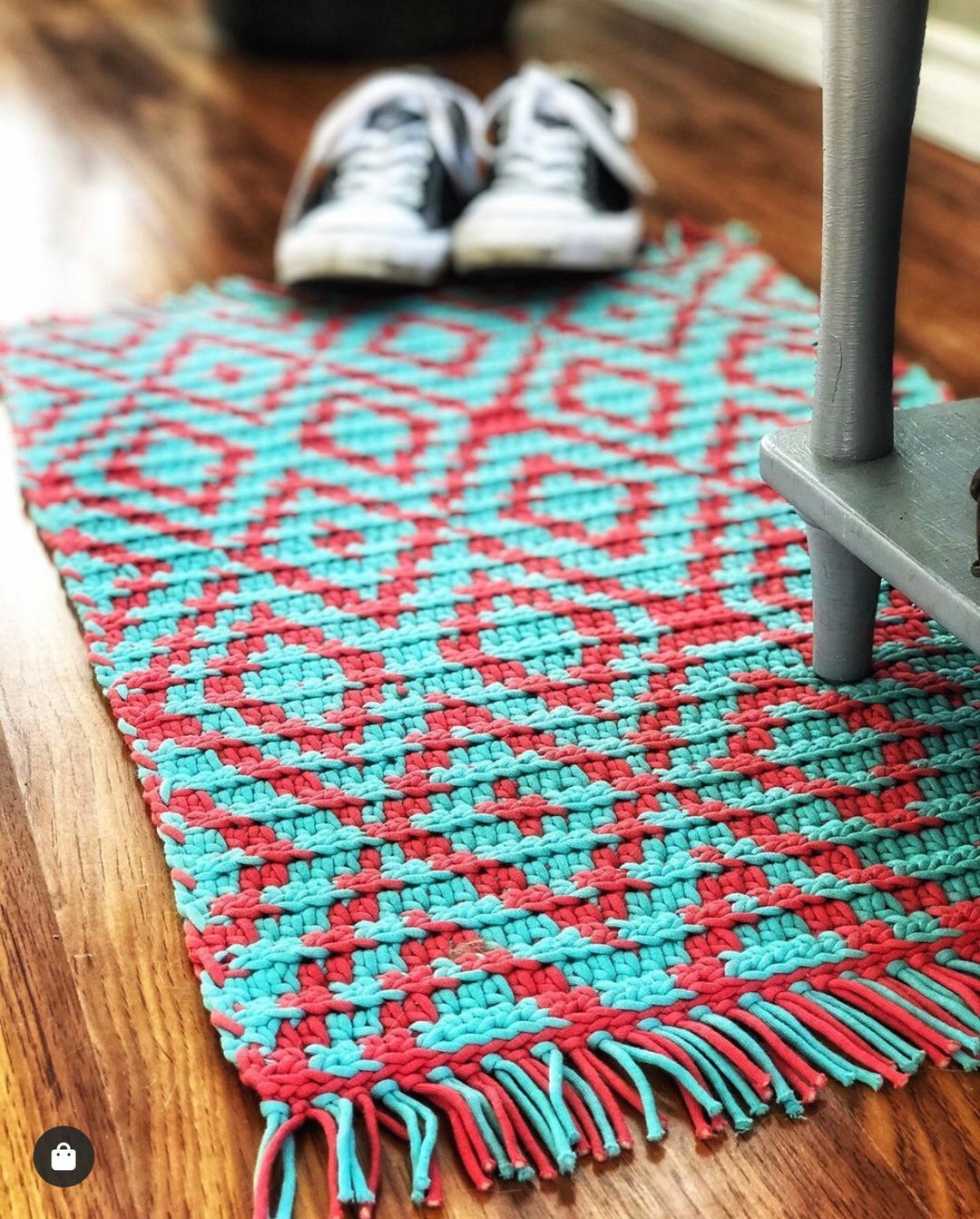 The Rhombus Rug ****crochet PDF Pattern Only***** - Etsy