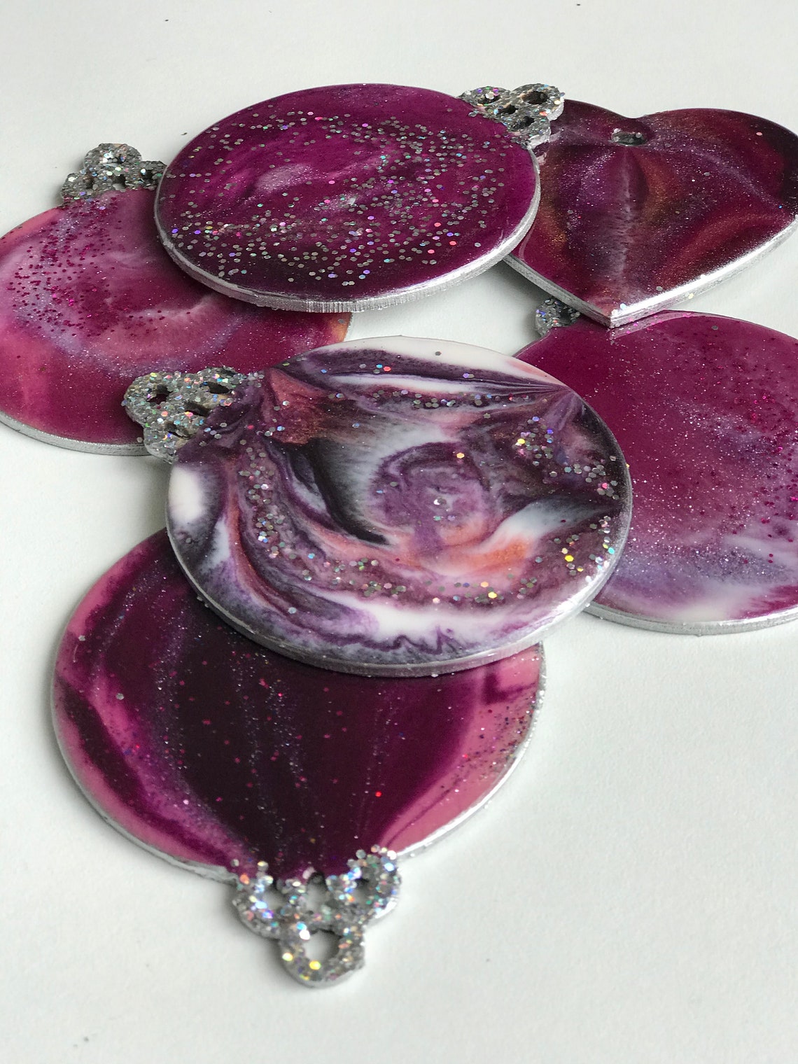 Christmas Ornaments Resin Bauble Christmas Decoration - Etsy