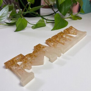 FAMILY Decor Resin Sign FAMILY Sign Freestanding Resin Sign Home Decor ...