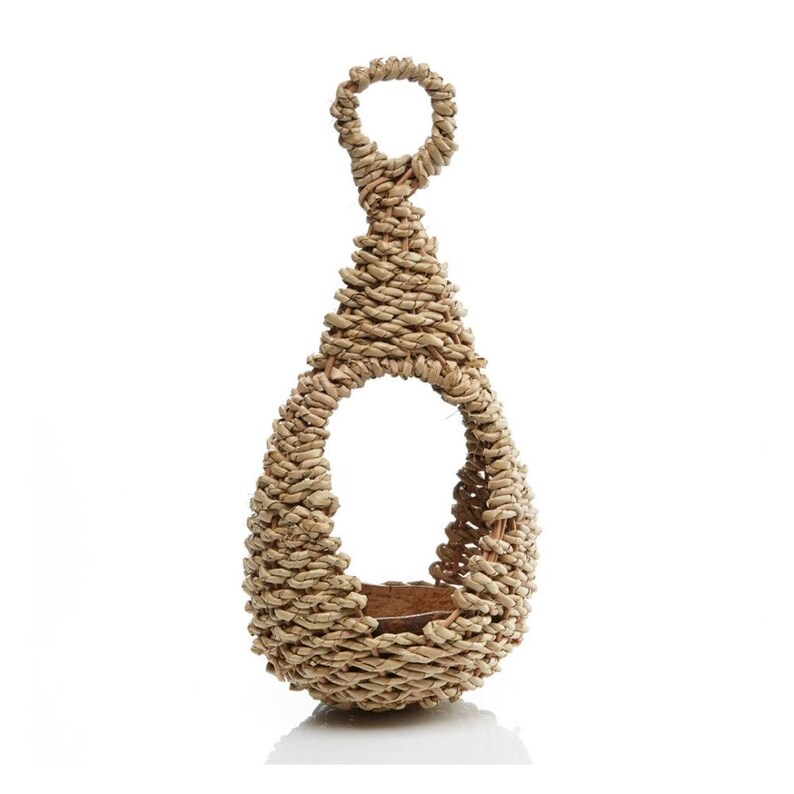 Buri Rope Bird Feeder from Philippines | Etsy