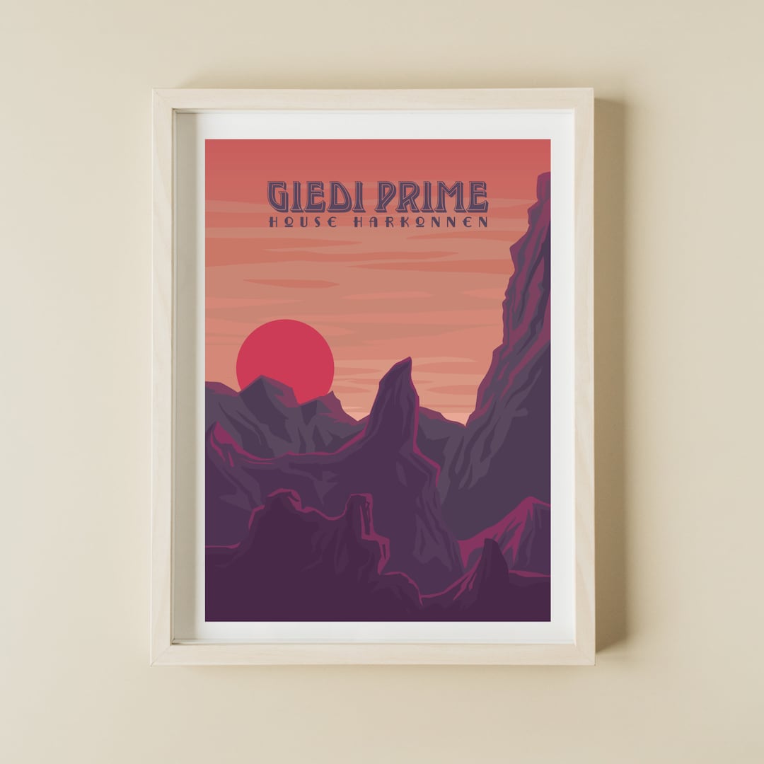 Dune Giedi Prime Illustration by Jungle Cyborg - Etsy