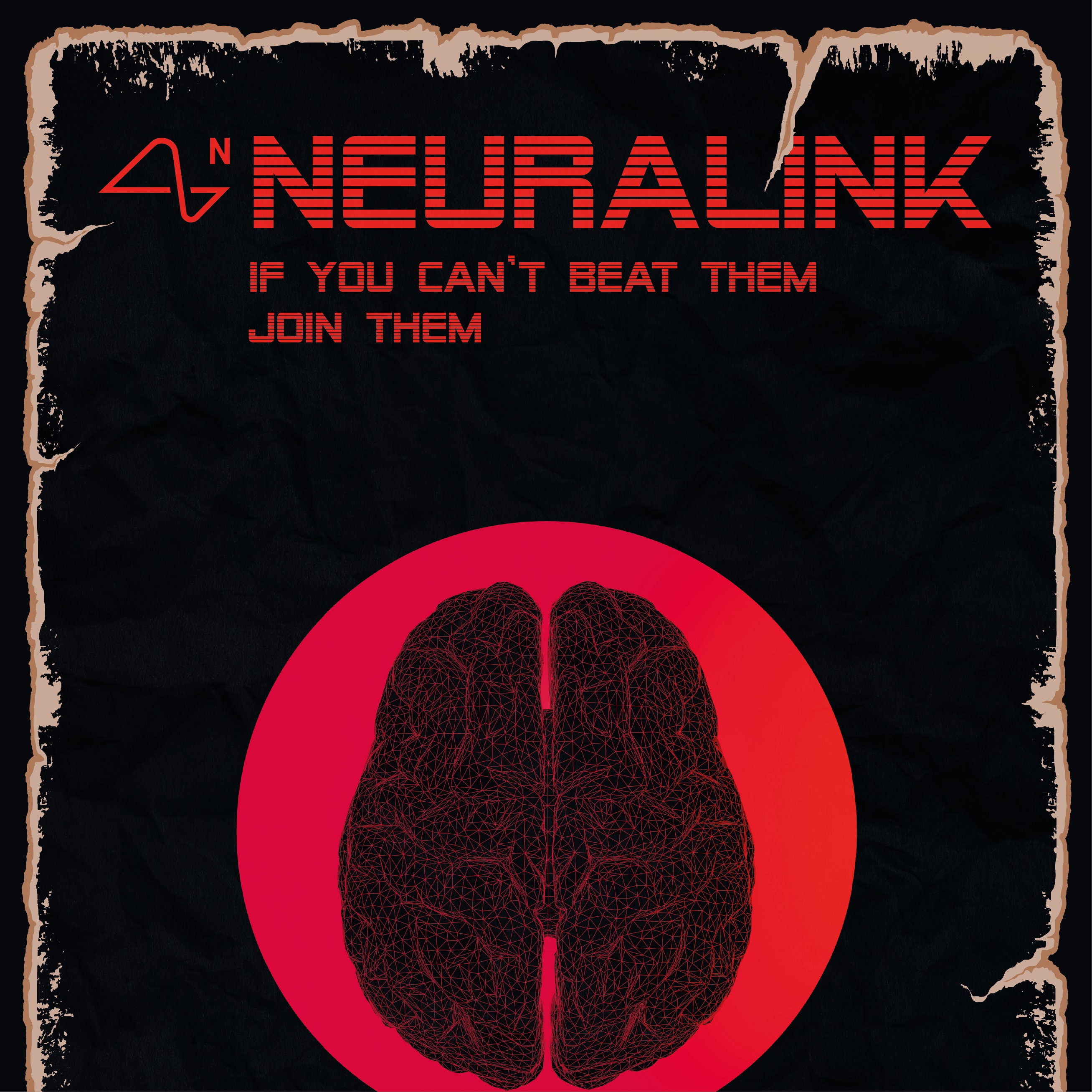 Cyberpunk Neuralink Ad Poster - Etsy