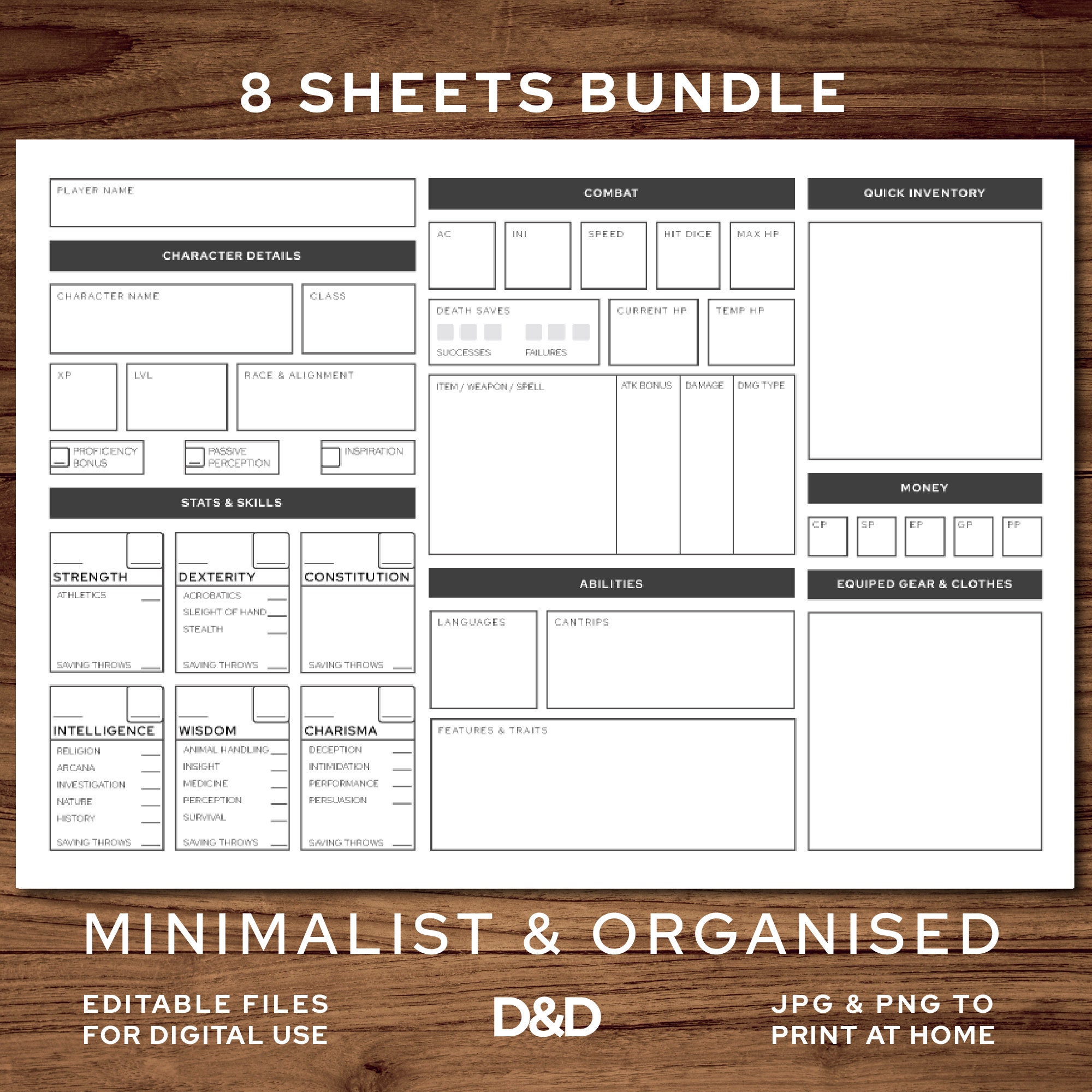Dnd Printable - Etsy
