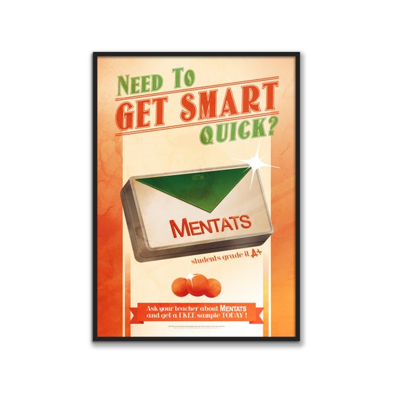 Mentats Fallout Illustration by Jungle Cyborg - Etsy