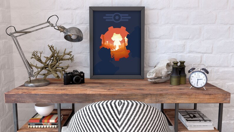 Vault-tec Advertisement Fallout Illustration by Jungle - Etsy