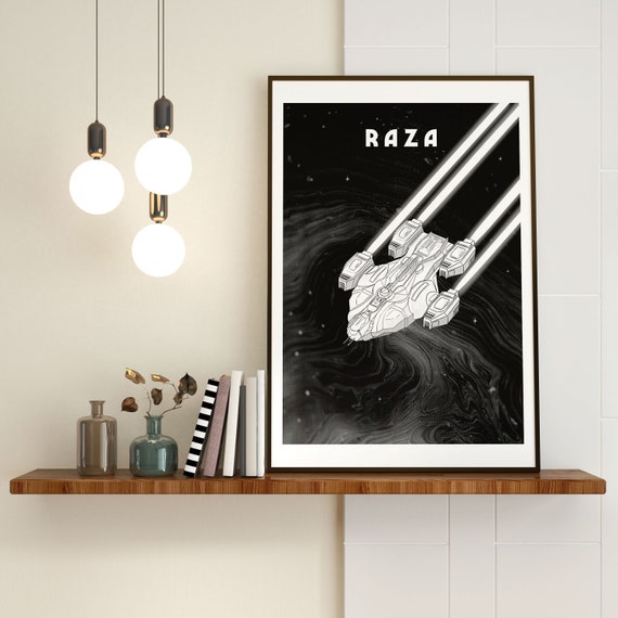Dark Matter the Raza Vintage Poster Affiche Retro - Etsy