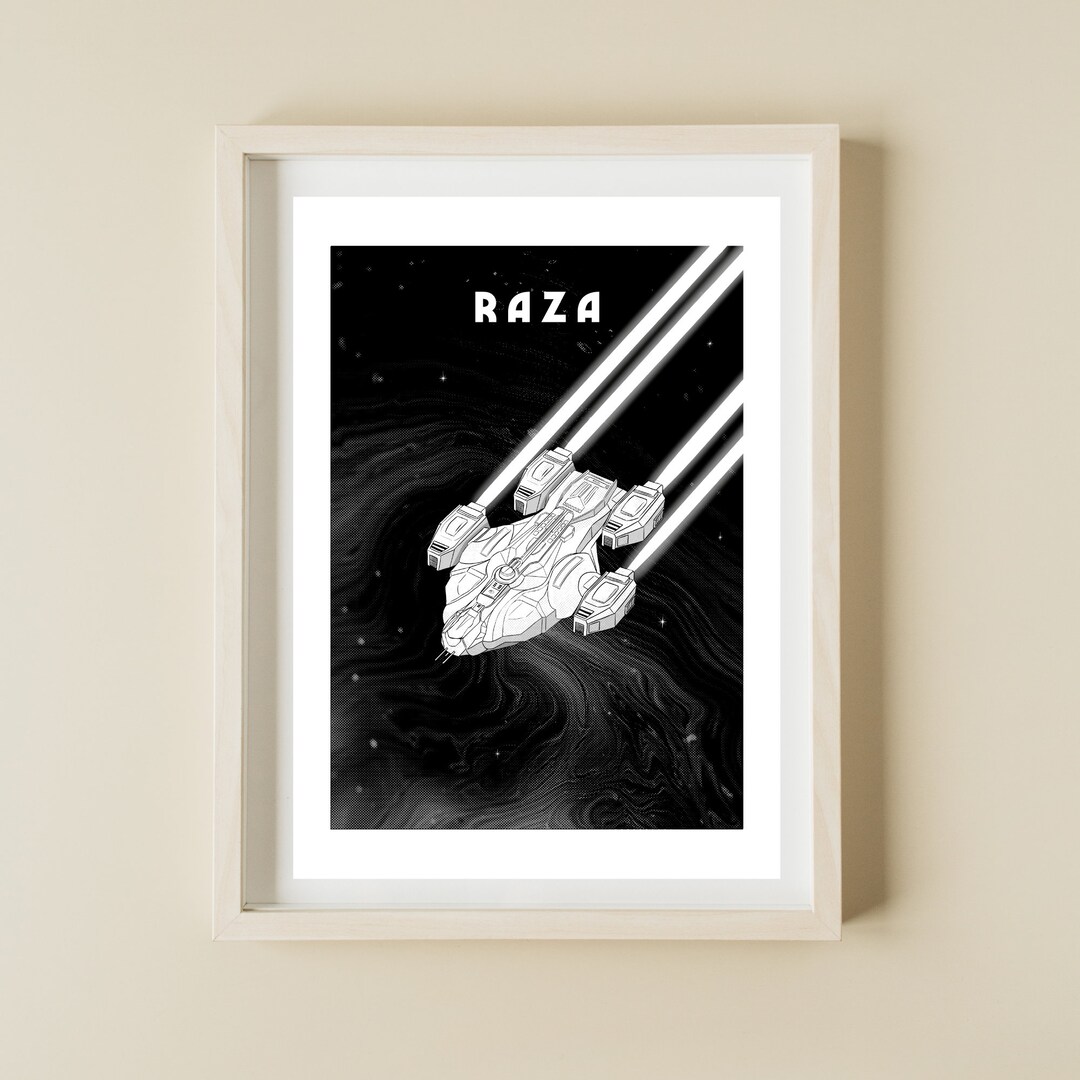 Dark Matter the Raza Vintage Poster Affiche Retro - Etsy