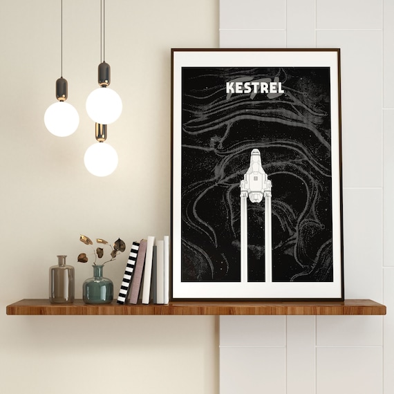 The Kestrel FTL Faster Than Light Poster Science-fiction - Etsy