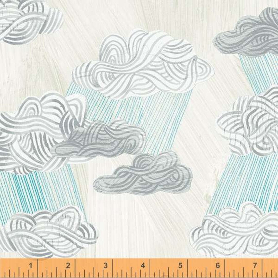 Happy Paper Silver Linings by Carrie Bloomston for Windham Fabrics Sold ...