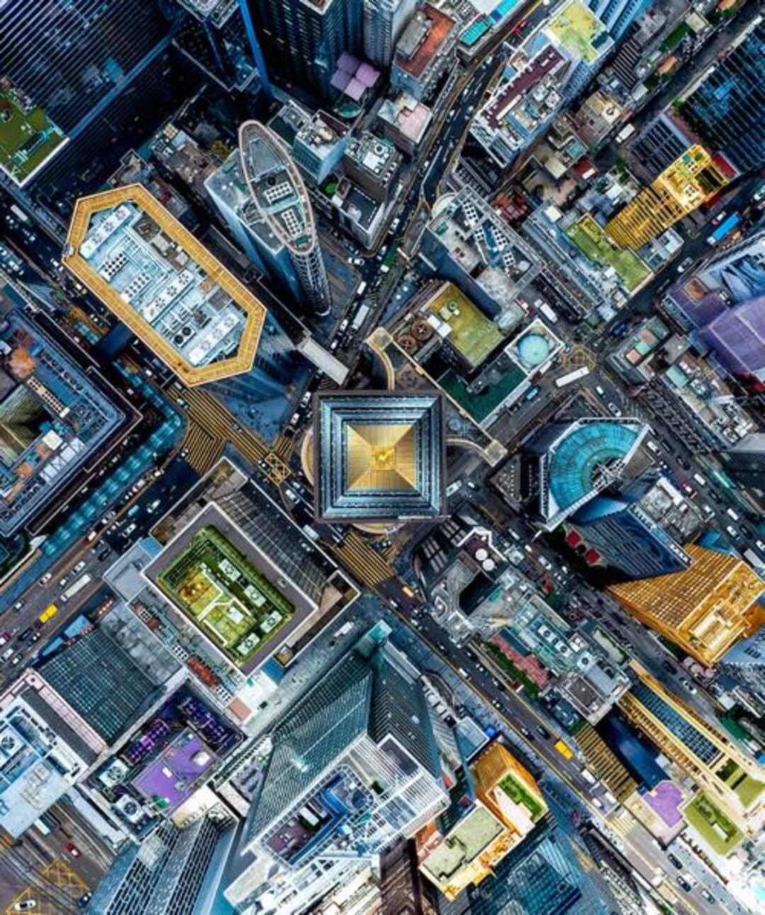 City Slicker - Blue Steel Downtown - by Funny Girl for Studio E Fabrics ...