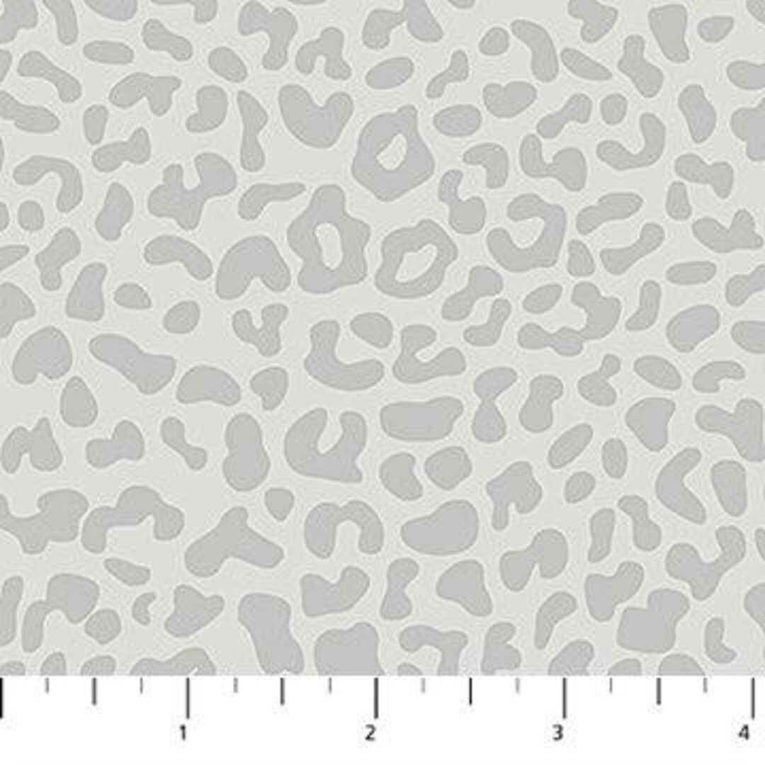 Wild One Medium Gray Cheetah by Deborah Edwards for Northcott Studio ...