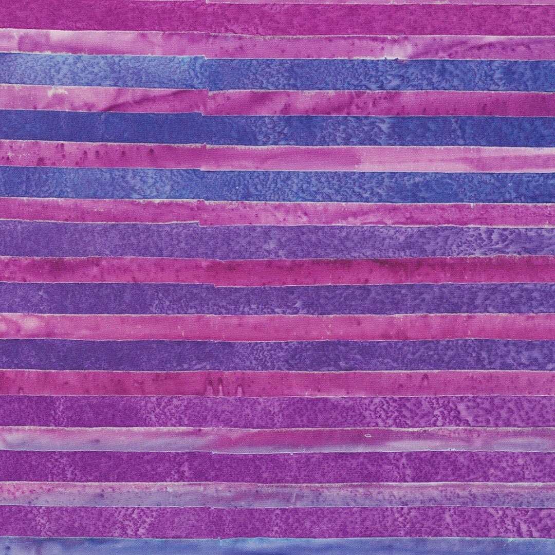 World of Stripes Batik - Purple - by Artisan Batiks for Robert Kaufman ...