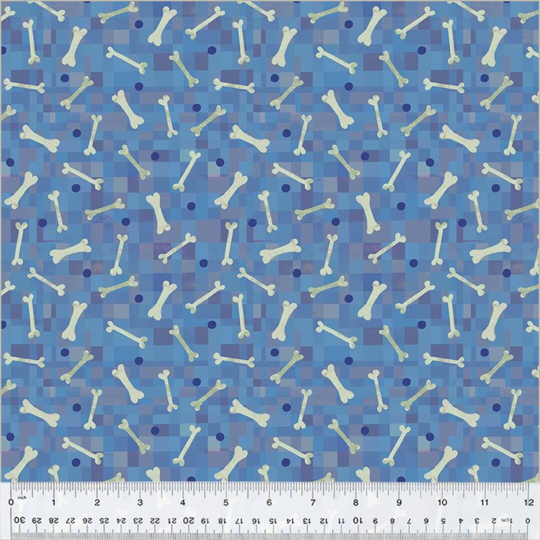 Fur-ever Friends - Blue Fetch Bone - by Gareth Lucas for Windham ...