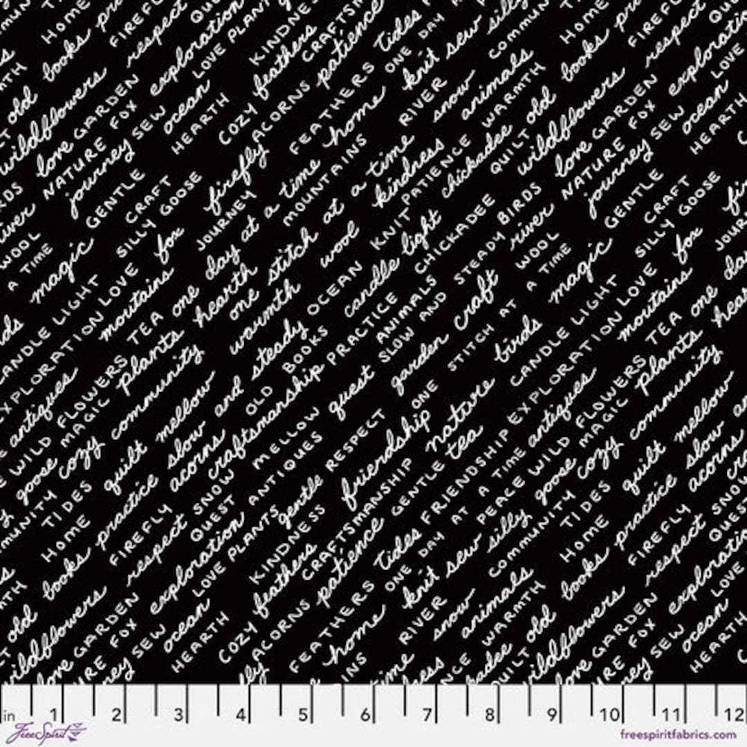 Writing on the Wall - Favorite Things - by Freespirit Fabrics - Sold by ...
