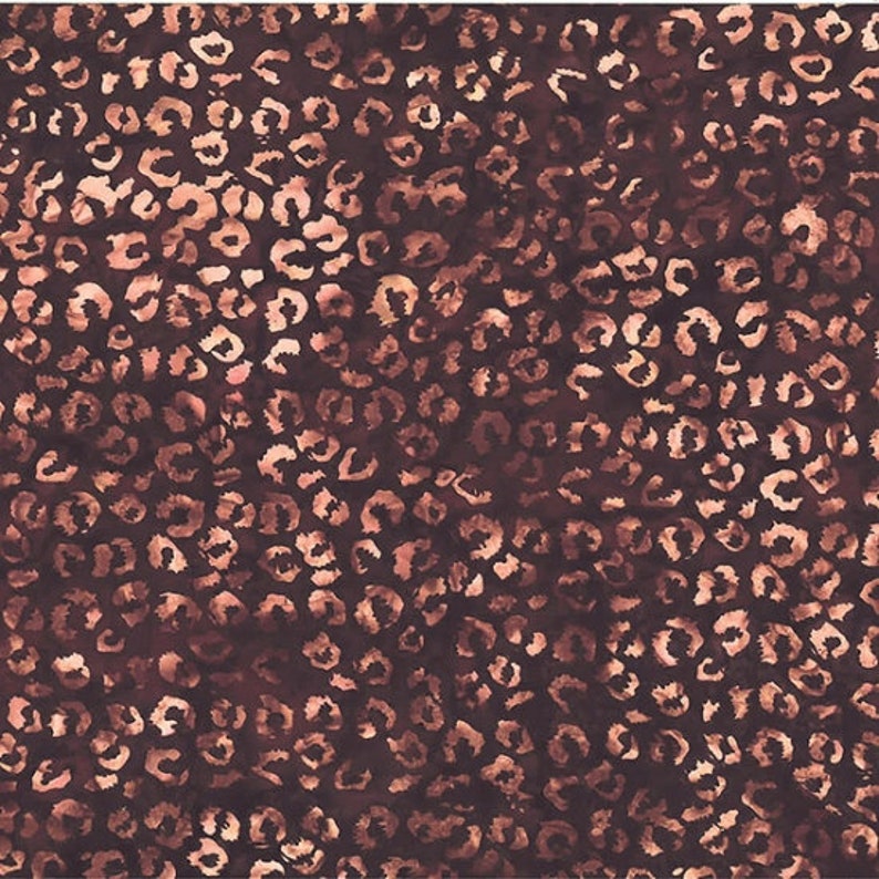 Congobay Batiks - Cappuccino Leopard Print - by Mckenna Ryan for ...