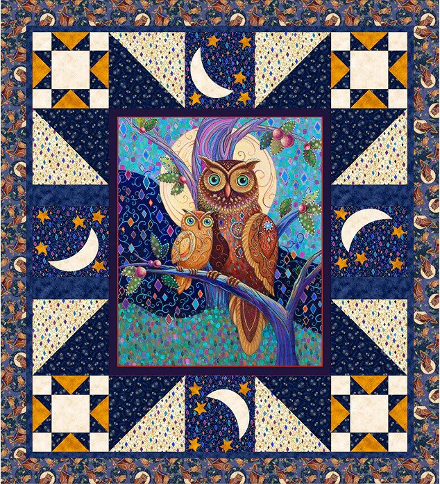 Owl Quilt Hooterville Pattern