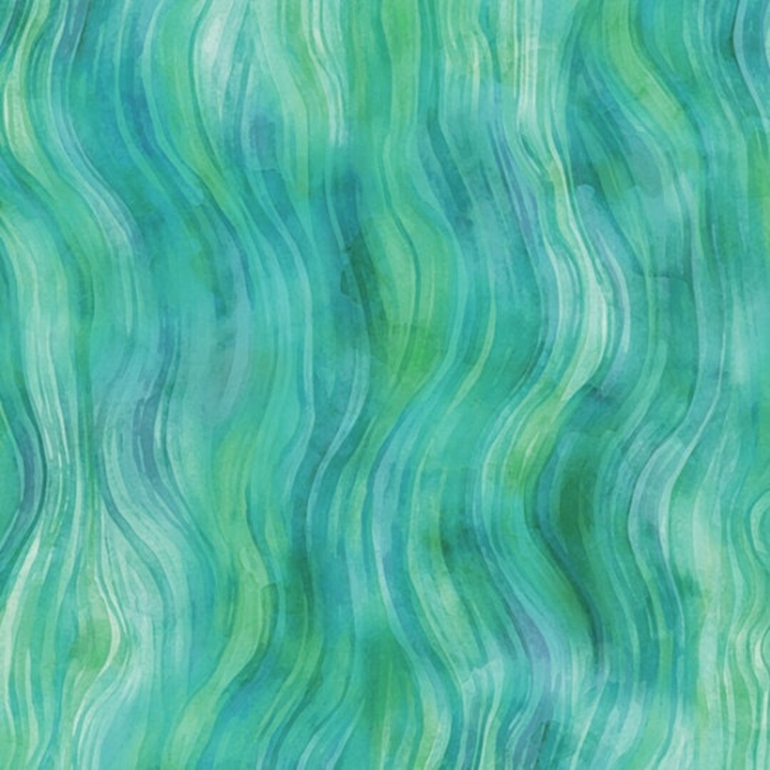 Tides of Color Seagrass Wave Blender by Hoffman Fabrics - Etsy