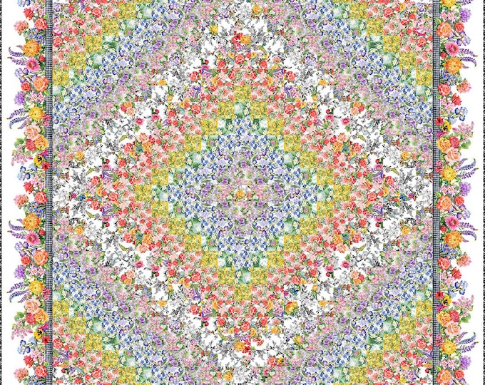 Decoupage - 88" X 94" Trip Quilt Kit - by Jason Yenter for in the ...