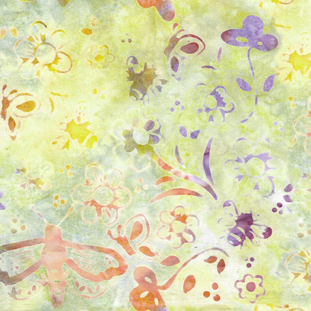 Winged Things - Yellow Grey Eden - by Kate Colleran Designs for Island ...