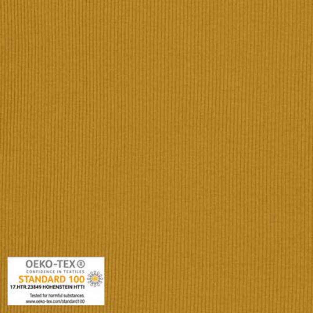 AVALANA Rib 2 X 2 Knits - Golden Yellow - by Stof Fabrics - Sold by the ...
