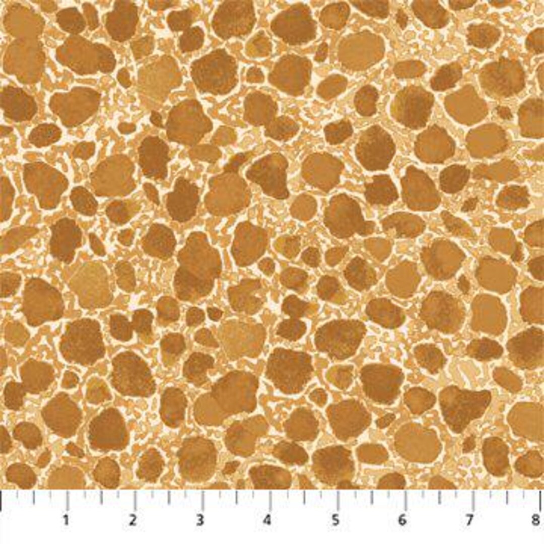 Eden - Gold Rocks - by Boccaccini Meadows for FIGO Fabrics - Sold by ...