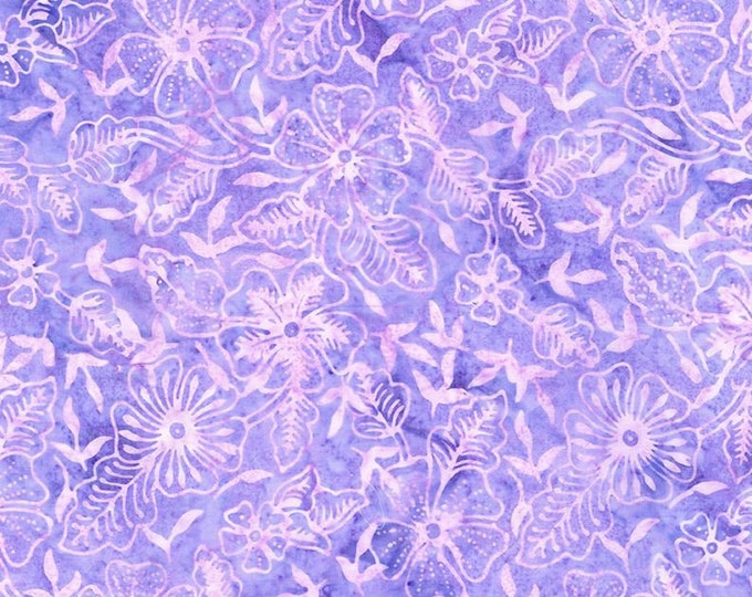 Flutter - Tropical Flowers - by Timeless Treasures Fabrics - Sold by ...