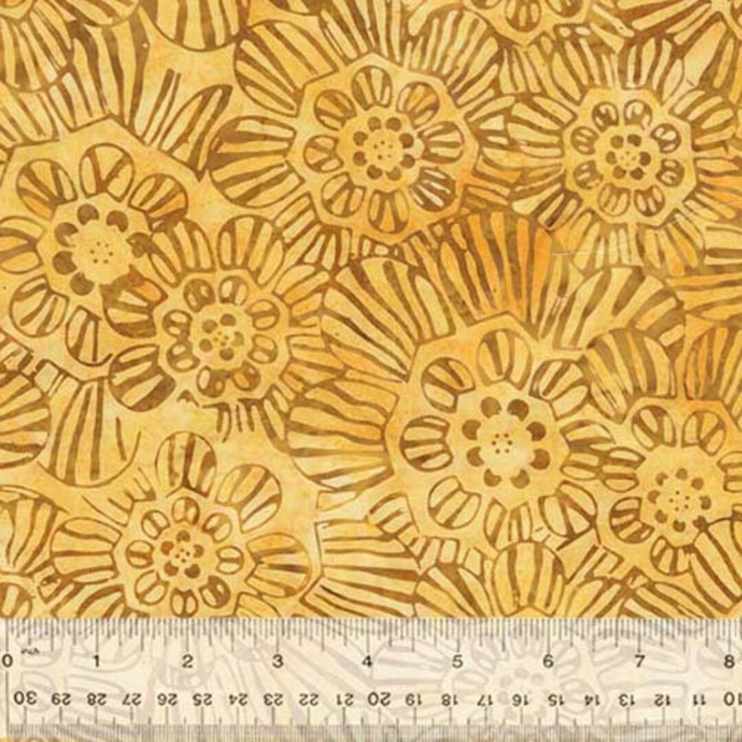 Etch Batik - Butterscotch - by Anthology Fabrics - Sold by the Yard ...