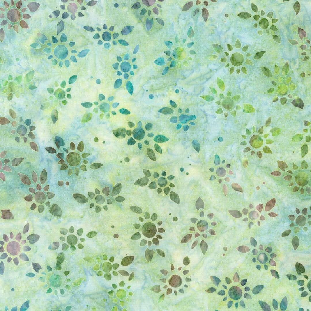 Artisan Batiks Sun Forest - Sprout Blooms - by Lunn Studios for Robert ...