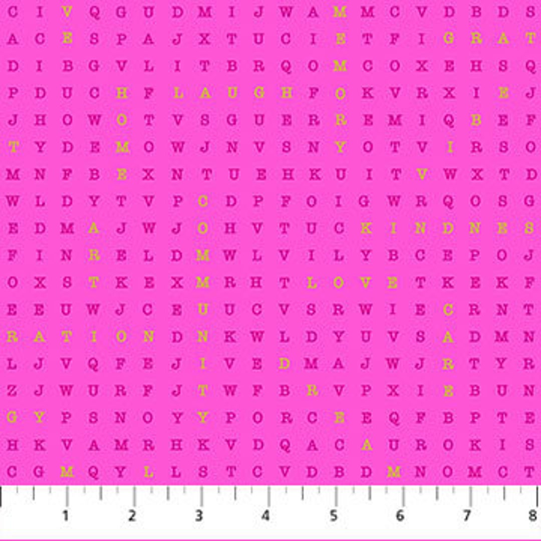 Party Time - Metallic Pink Word Search - by Ghazal Razavi for FIGO ...