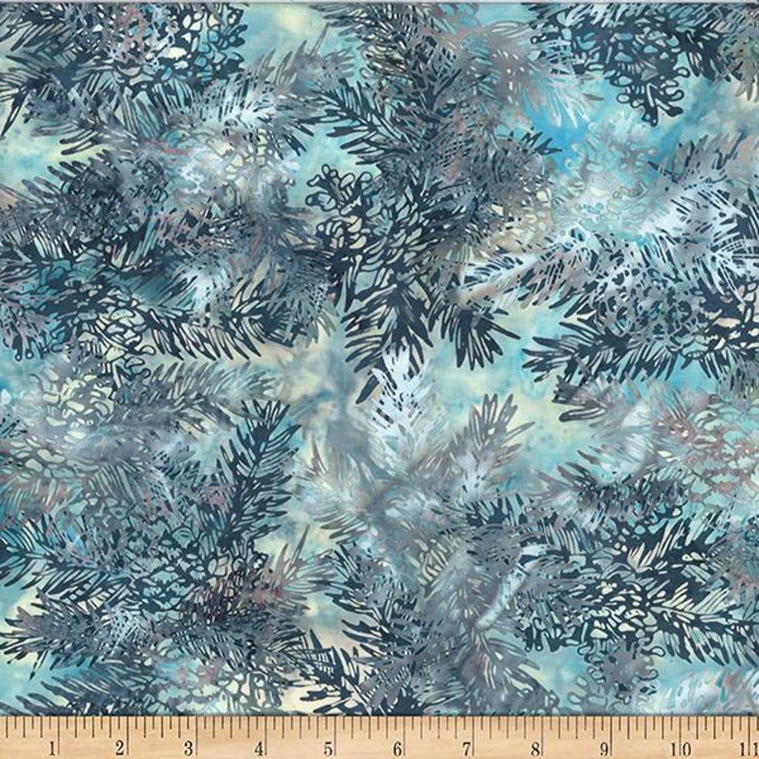 Woodland Batiks - Big Sur Pine Cones - by Mckenna Ryan for Hoffman ...