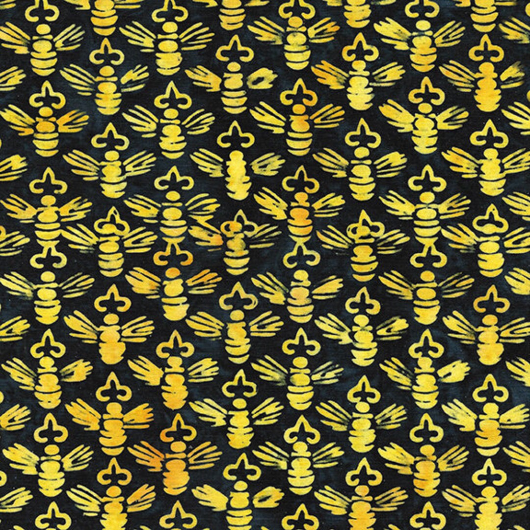Beehive Buzz - Queen Bee - by by Island Batiks - Sold by the Yard Cut ...
