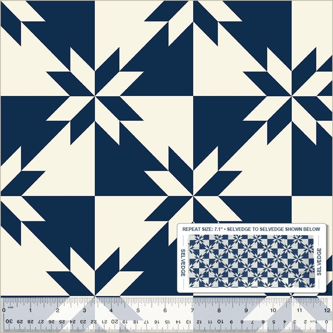 Perfect Points - Indigo Hunter's Star - by Whistler Studios for Windham ...