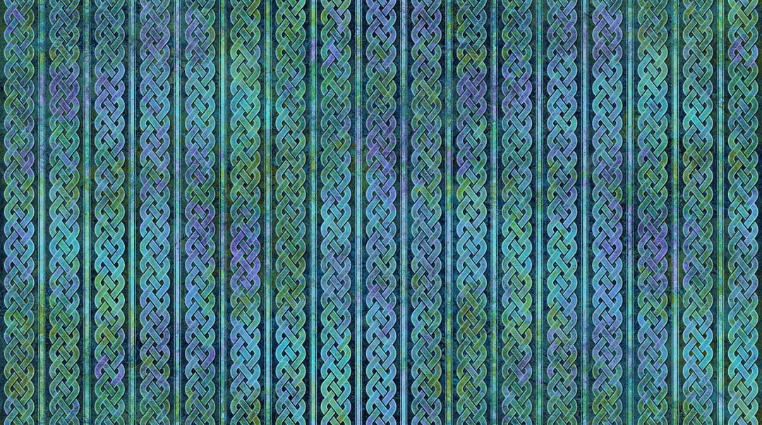 Stonehenge Celtic Roots Stripe by Linda Ludovico for Northcott Fabrics ...