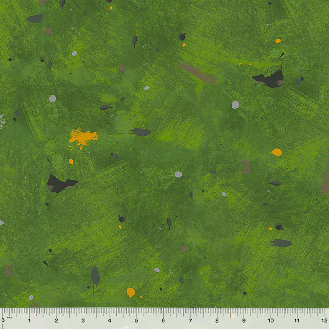 Marble Run Olive Pool Party by Marcia Derse for Windham - Etsy