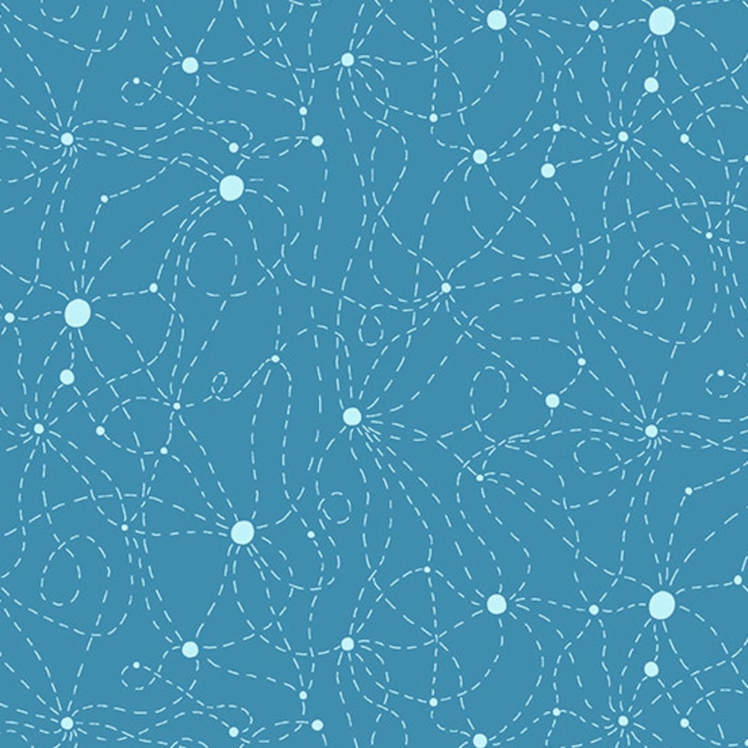 Skygazing - Flight Path, Water - by Giucy Giuce for Andover Fabrics ...