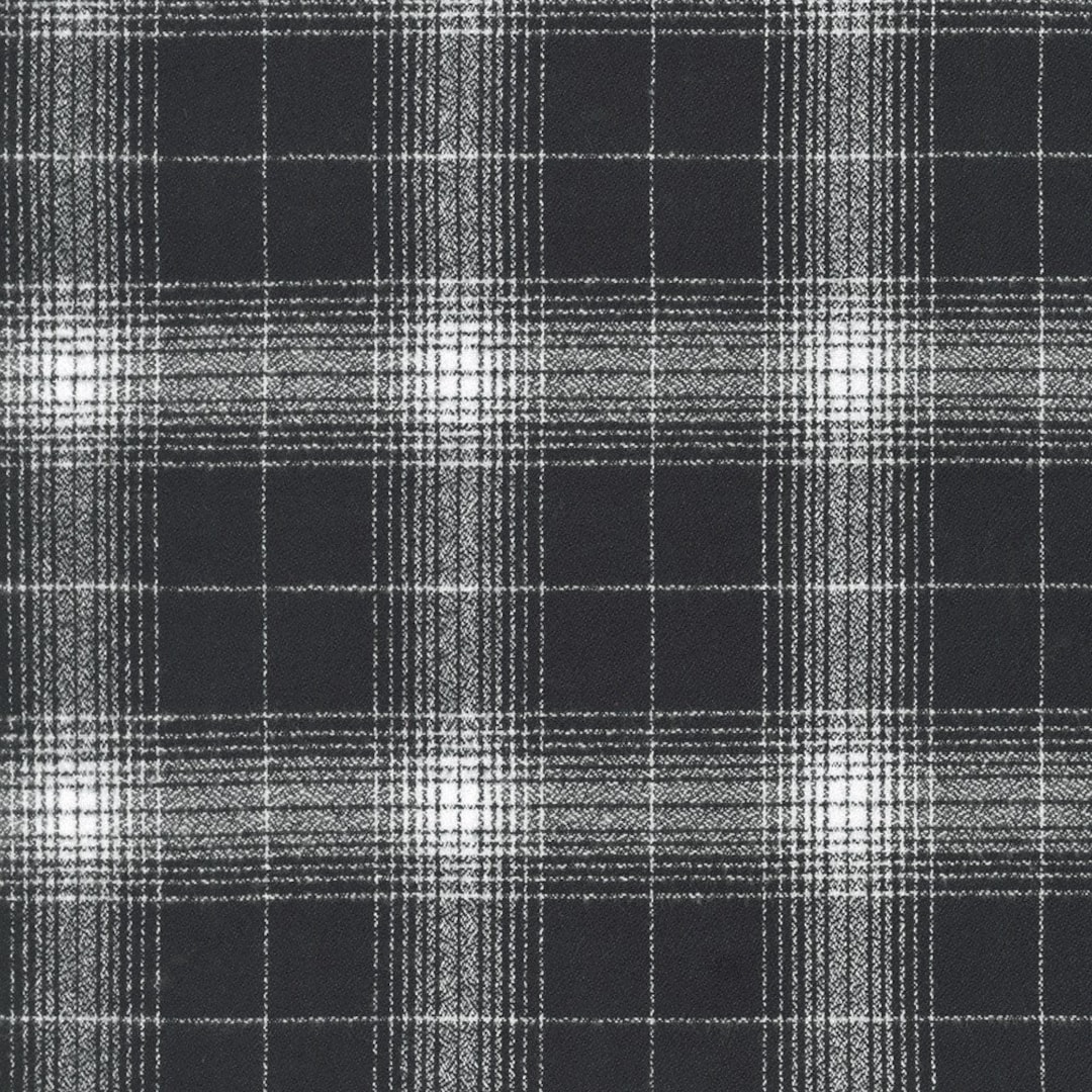 Mammoth Flannel Wide Chalkboard Plaid by Robert Kaufman Fabrics Sold by ...
