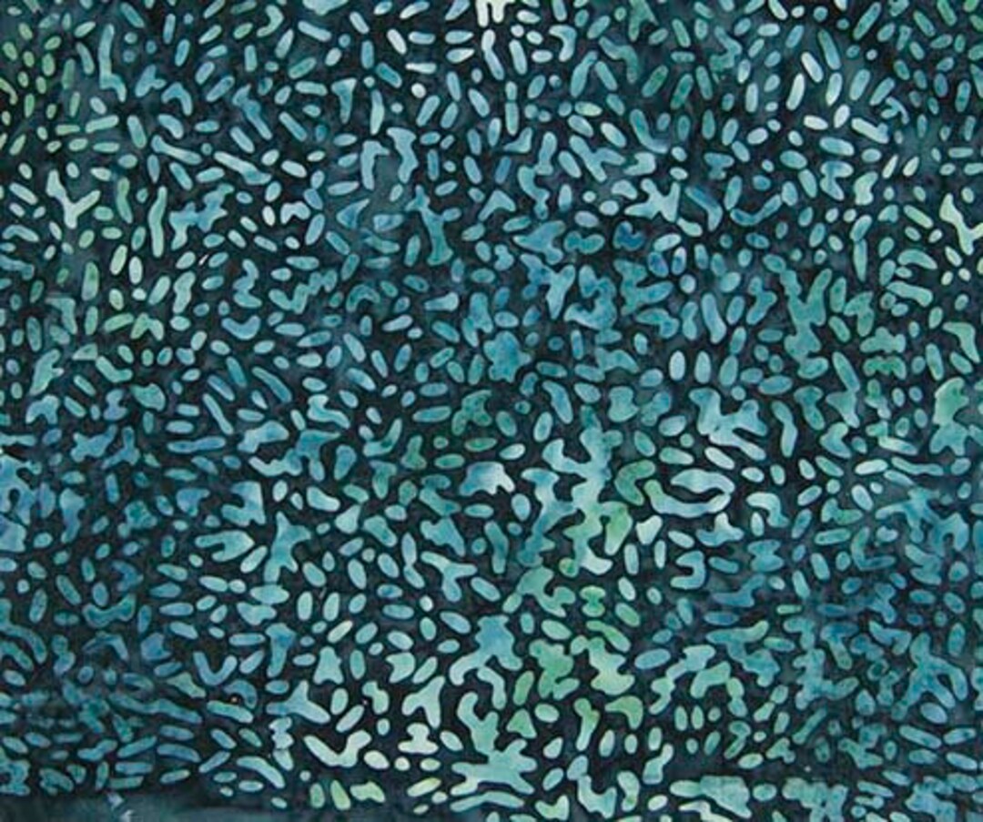 Ketan Mixer Batik Mint Icing by Banyan Batiks Sold by Yard Cut ...