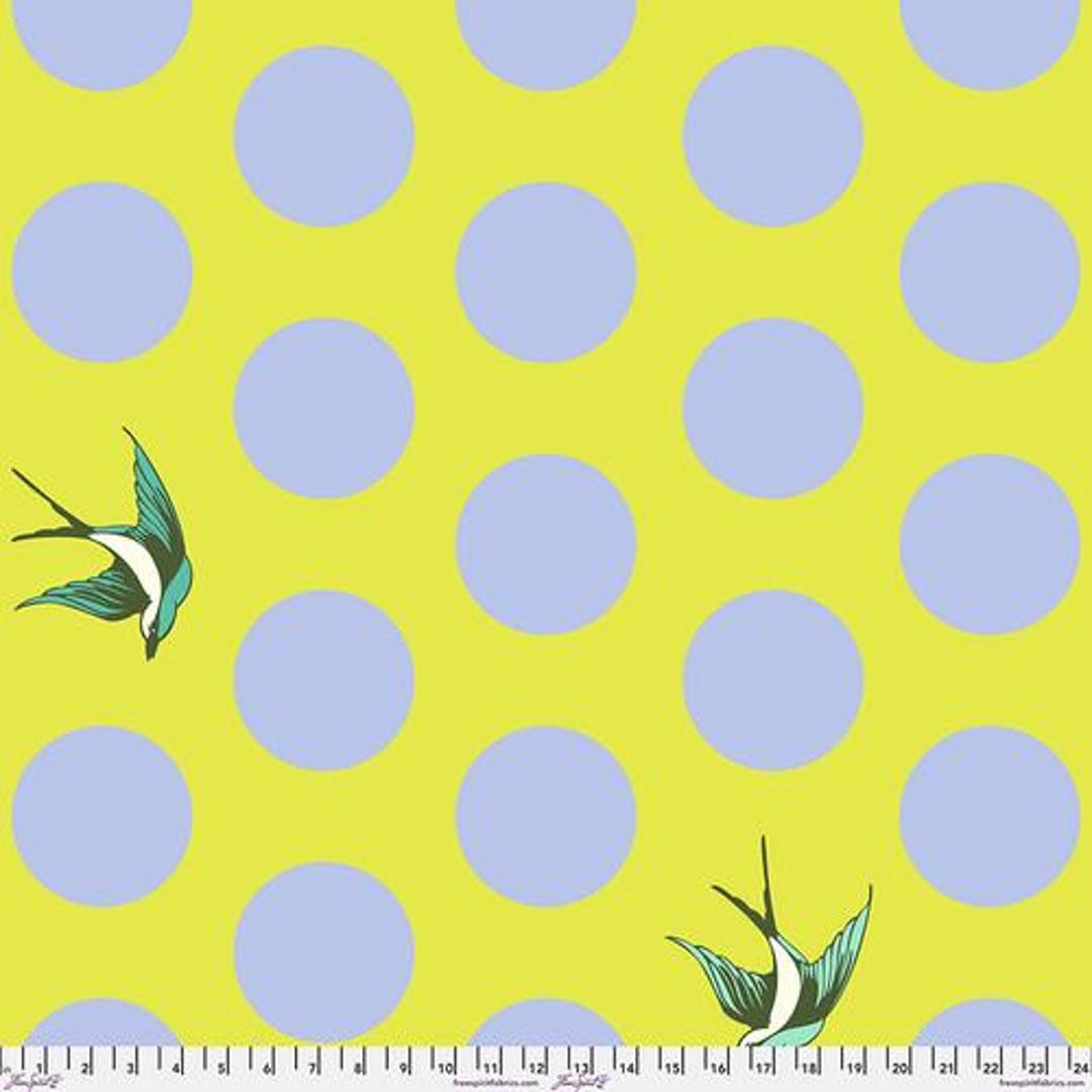 Tula Pink Quilt Back 108" - Enchanted Free Fall - by Tula Pink for Free ...