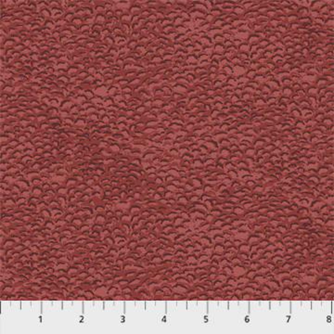Eden - Red Texture - by Boccaccini Meadows for FIGO Fabrics - Sold by ...