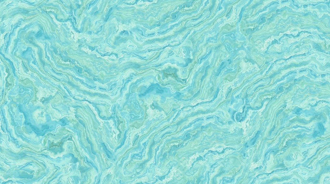 Tranquil Waters - Turquoise Wave Texture - by Deborah Edwards for ...