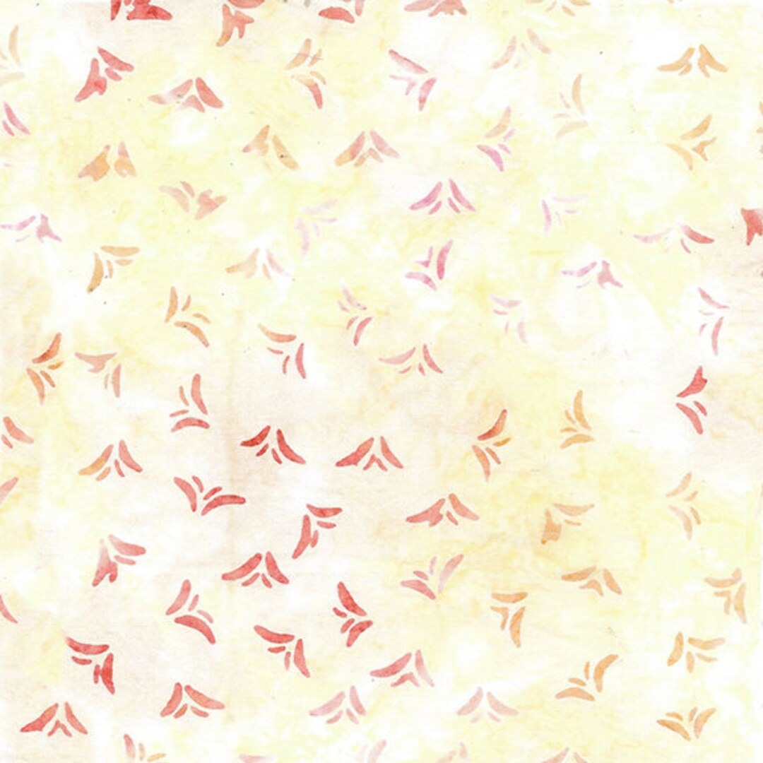 Winged Things Champagne Aura by Kate Colleran Designs for Island Batiks ...